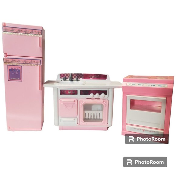 Barbie | Toys | Barbie Kitchen Set | Poshmark
